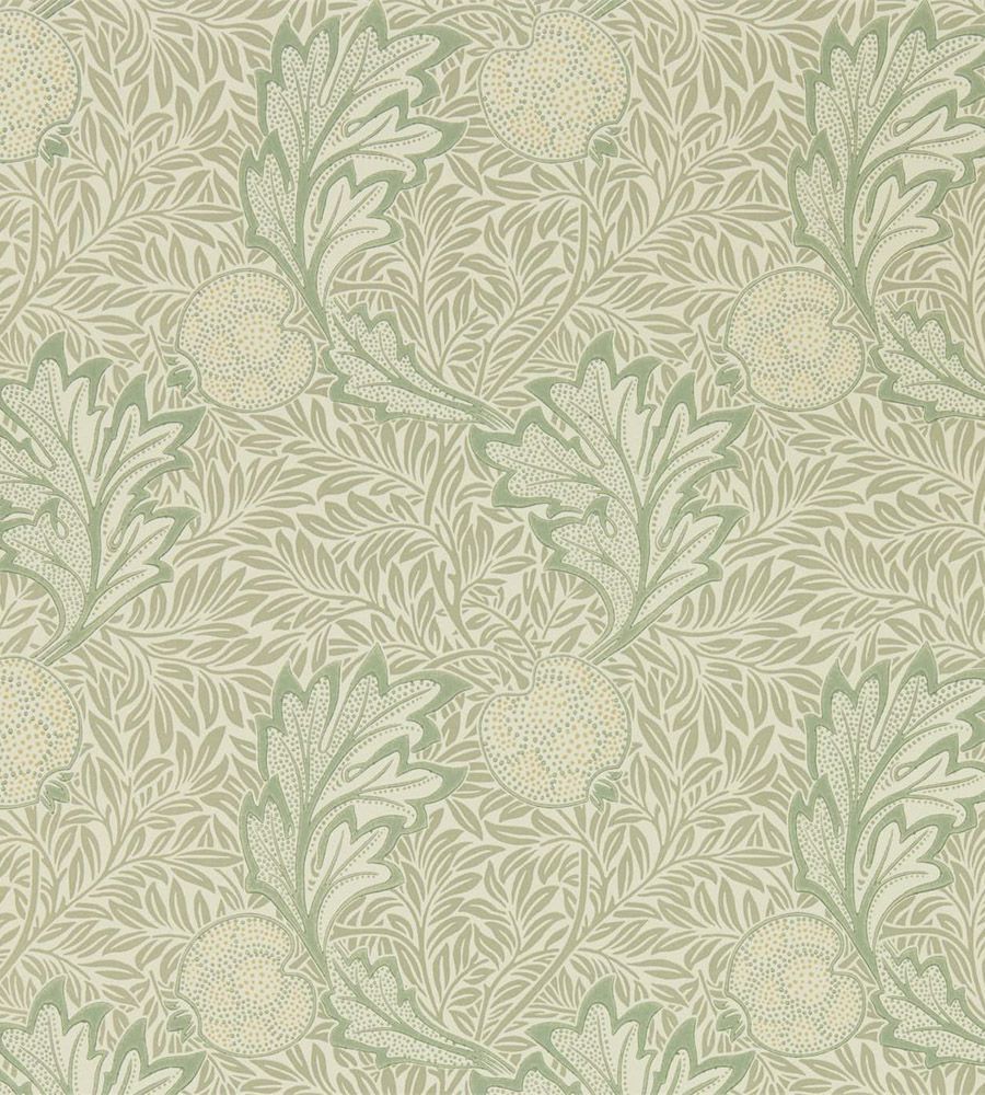 Morris and Co Apple Bay Leaf tapéta | Paisley Home - William Morris ...